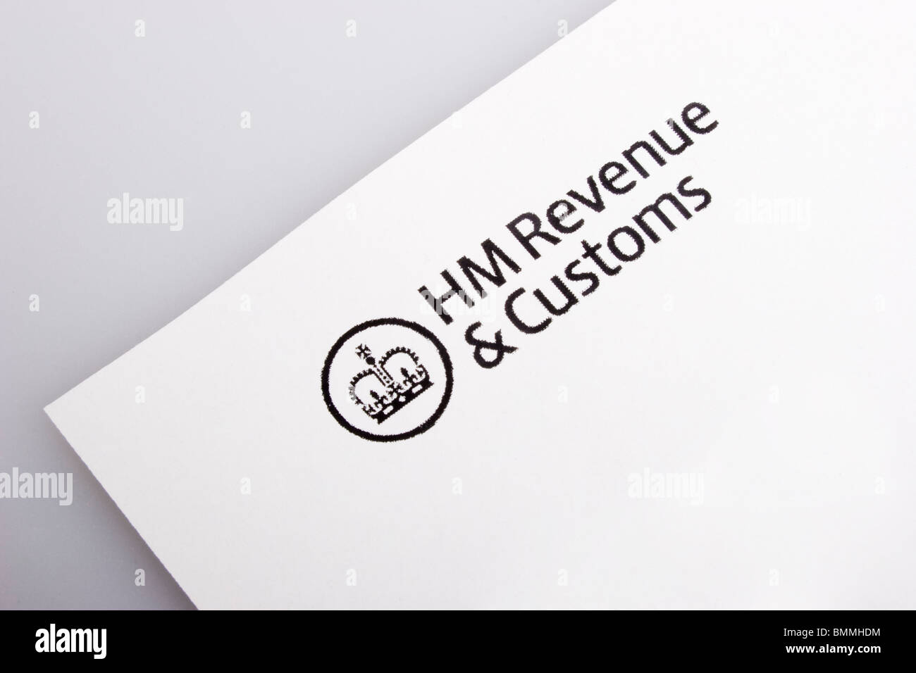 HM Revenue and Customs letterhead Stock Photo - Alamy