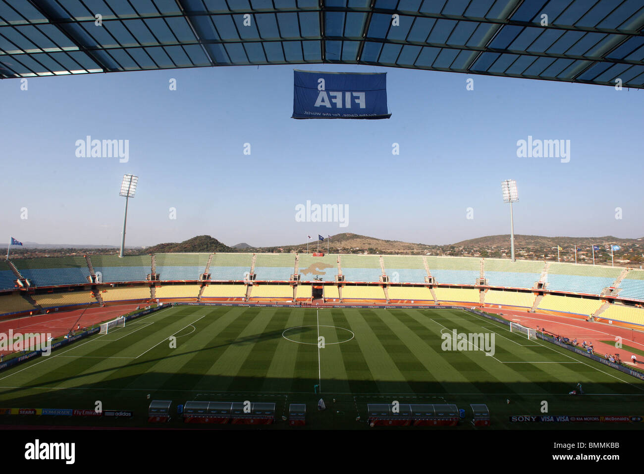 ROYAL BAFOKENG STADIUM ENGLAND V USA ROYAL BAFOKENG STADIUM RUSTENBURG ...