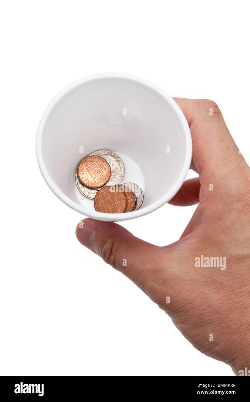 Begging Cup High Resolution Stock Photography and Images - Alamy