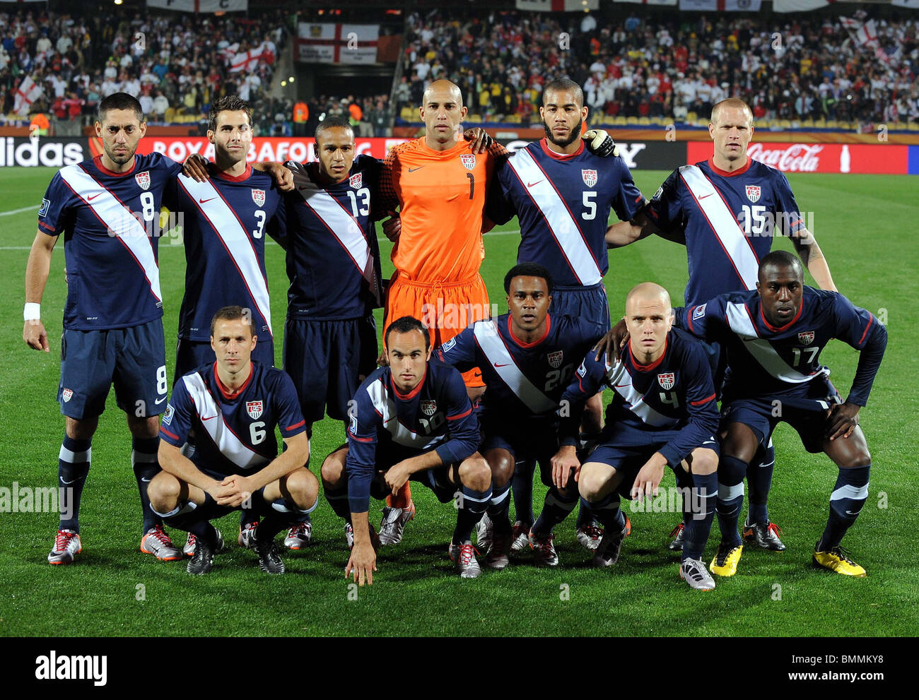 The england team the 2010 fifa world cup rustenburg hi-res stock ...