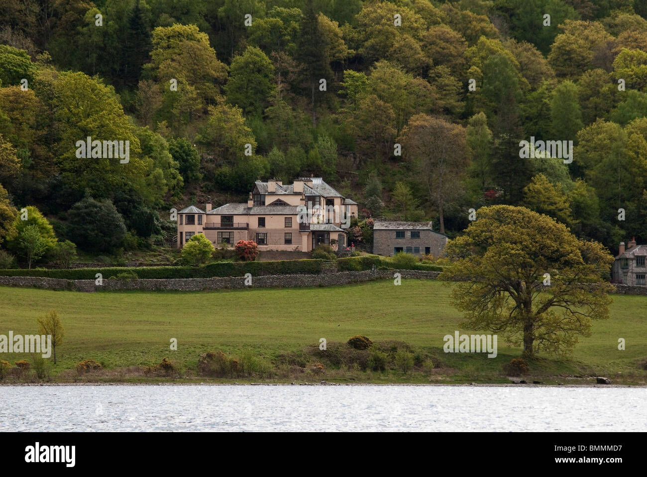 John Ruskin's house, England Stock Photo - Alamy