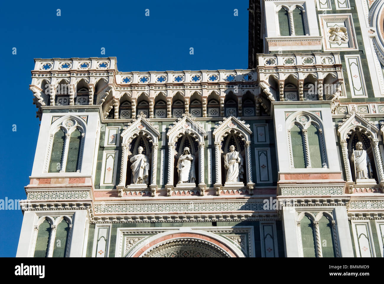 Facade of Duomo (Cathedral), Florence (Firenze), UNESCO World Heritage ...