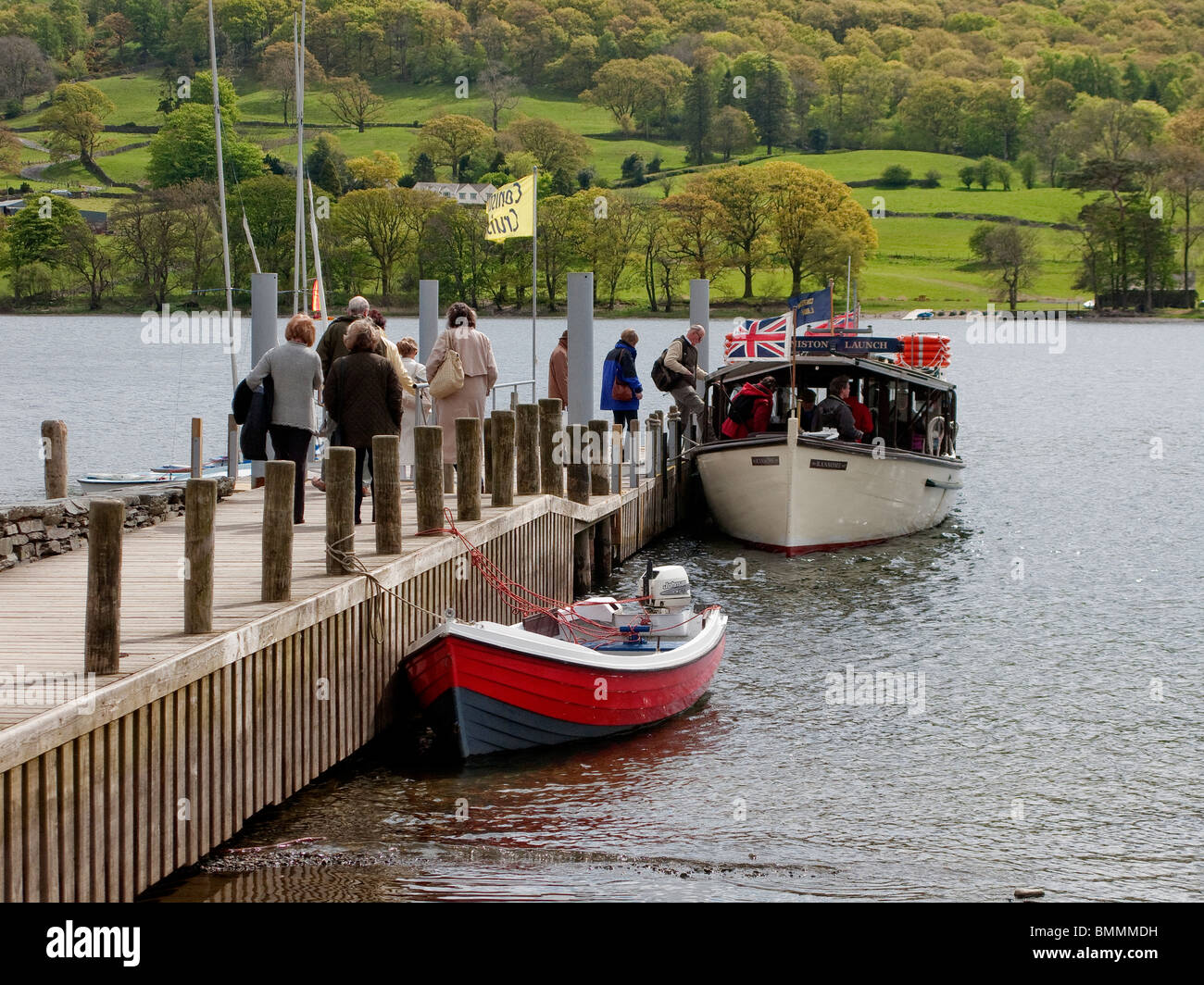 Coniston water people hi-res stock photography and images - Alamy