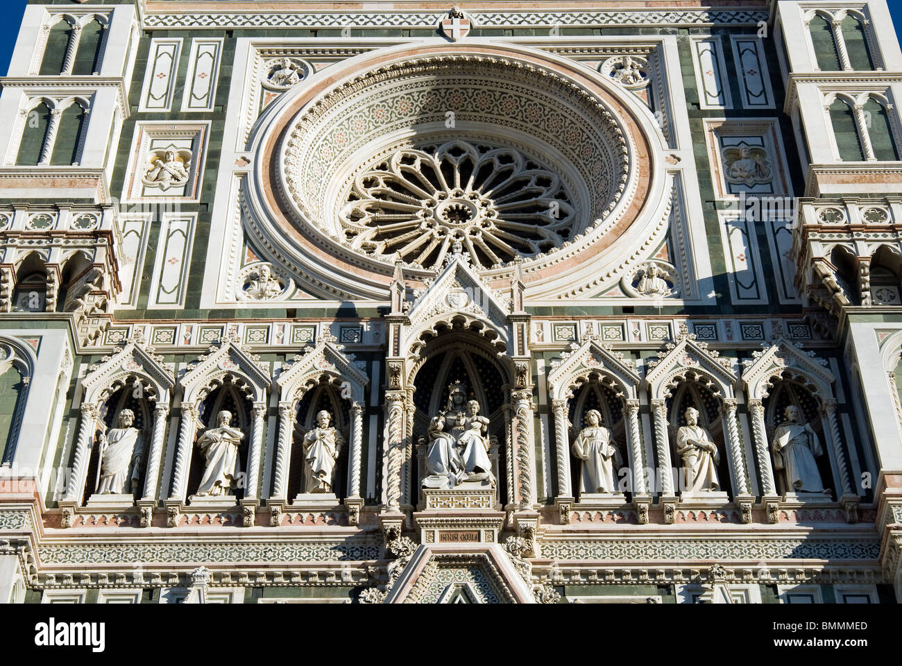 Facade of Duomo (Cathedral), Florence (Firenze), UNESCO World Heritage ...