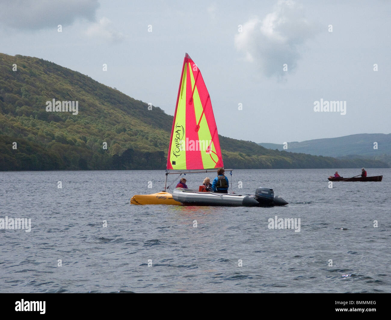 Sailing boats on coniston water hi-res stock photography and images - Alamy