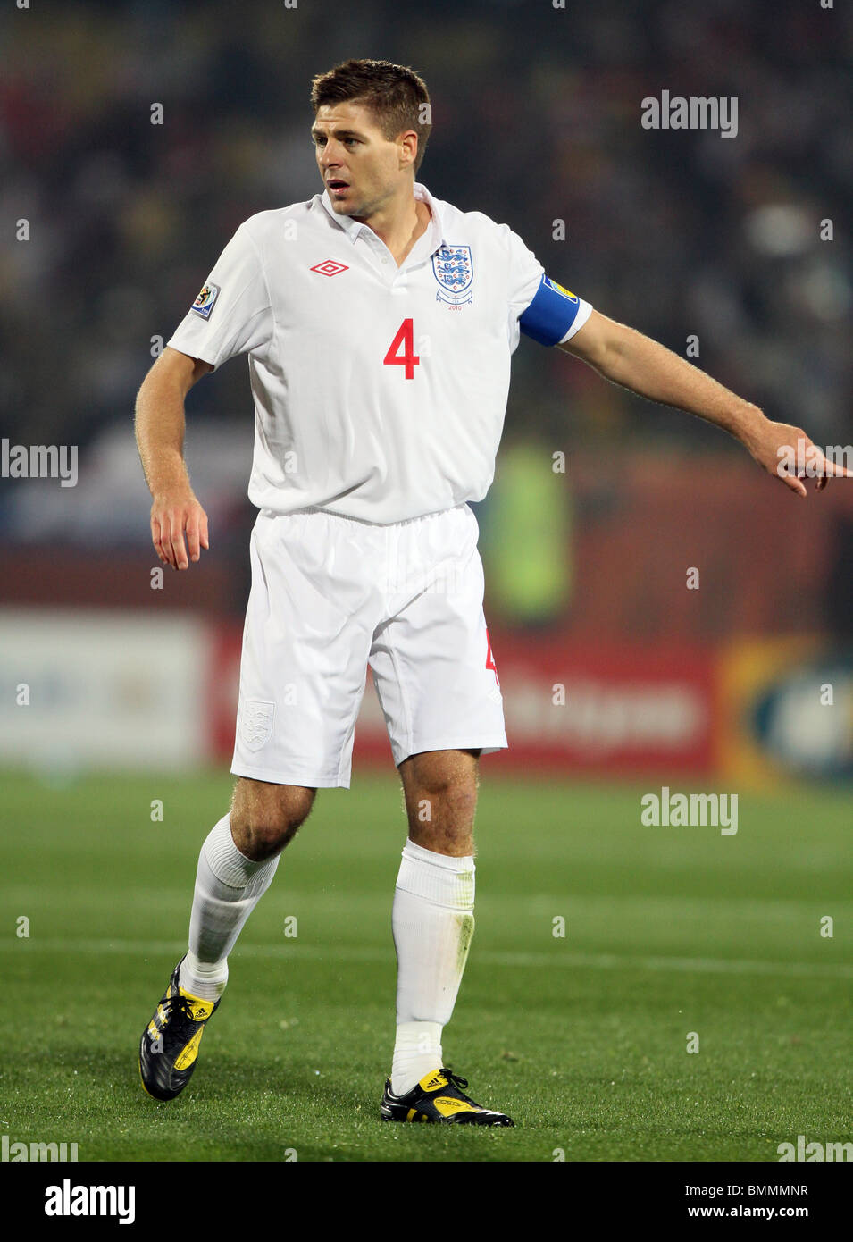 STEVEN GERRARD, ENGLAND V USA, ENGLAND V USA, 2010 Stock Photo - Alamy