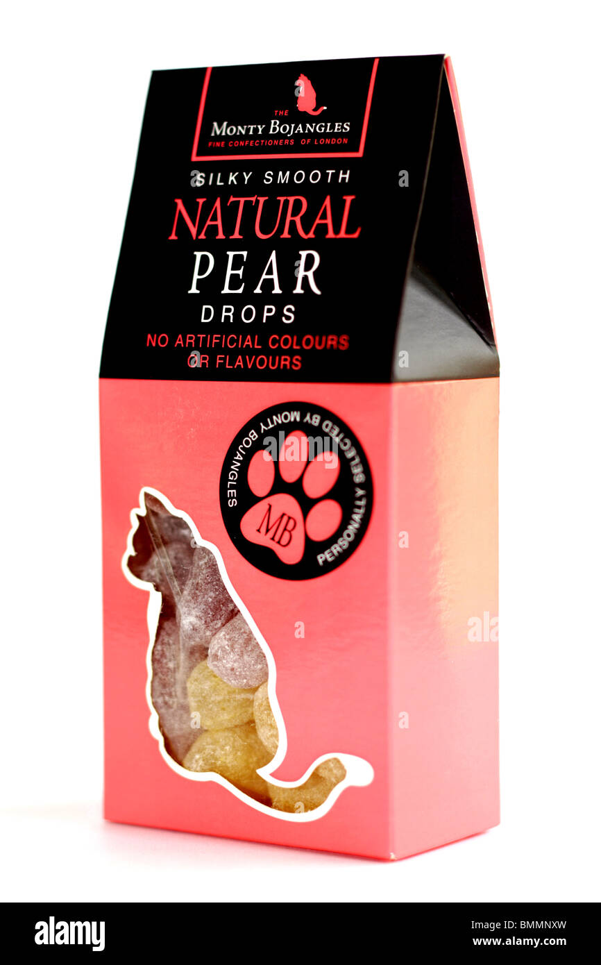 Pear drop sweets hi-res stock photography and images - Alamy