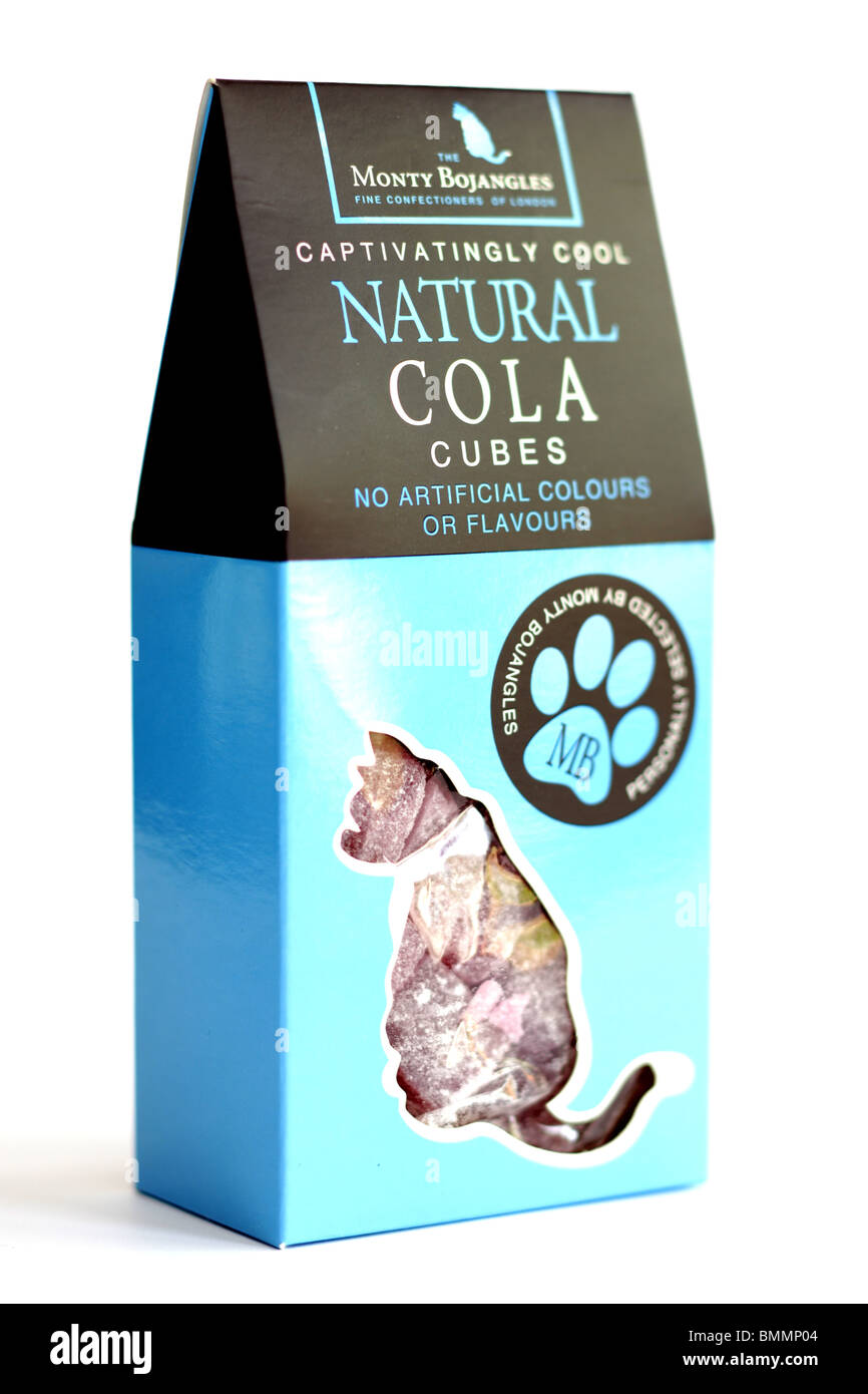 Bojangles box cola cube cubes food monty natural sweets Cut Out Stock ...