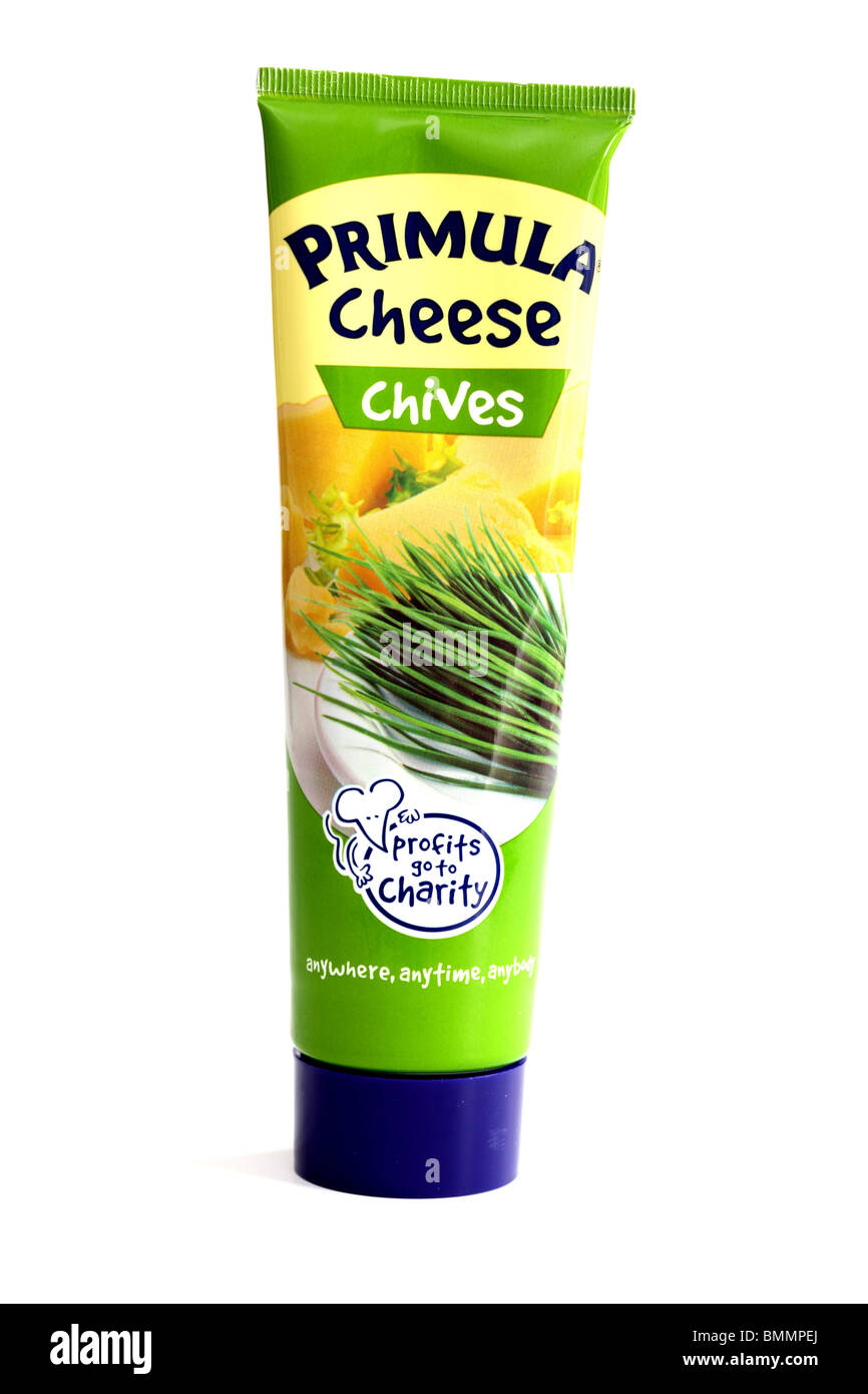 Tube of Primula Cream Cheese Stock Photo - Alamy