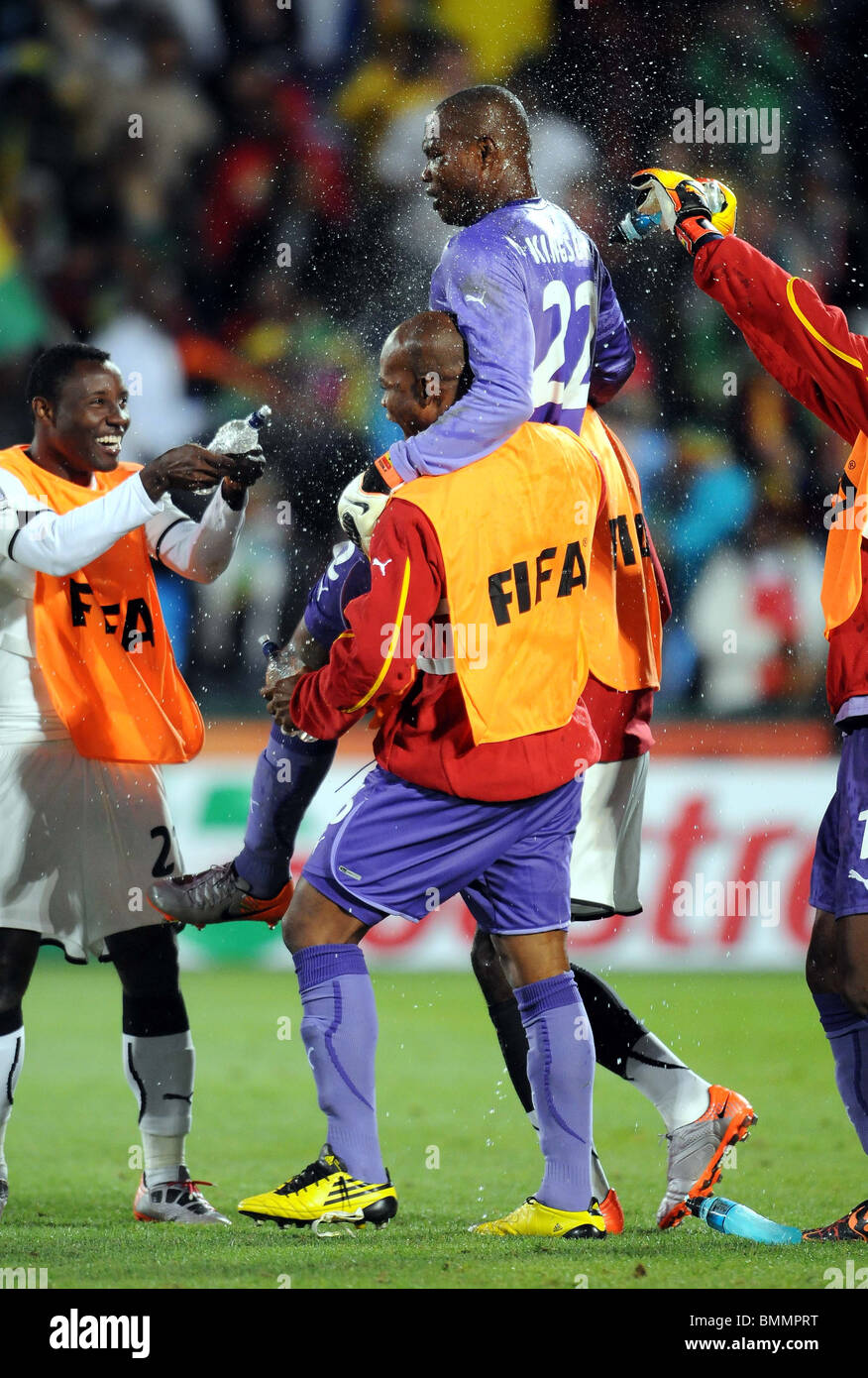 / RICHARD KINGSON CELEBRATES VIC LOFTUS VERSFELD STADIUM PRETORIA SOUTH ...