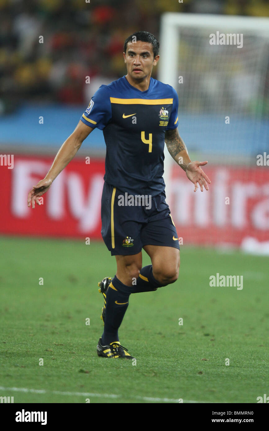 TIM CAHILL GERMANY V AUSTRALIA DURBAN STADIUM DURBAN SOUTH AFRICA 13 ...