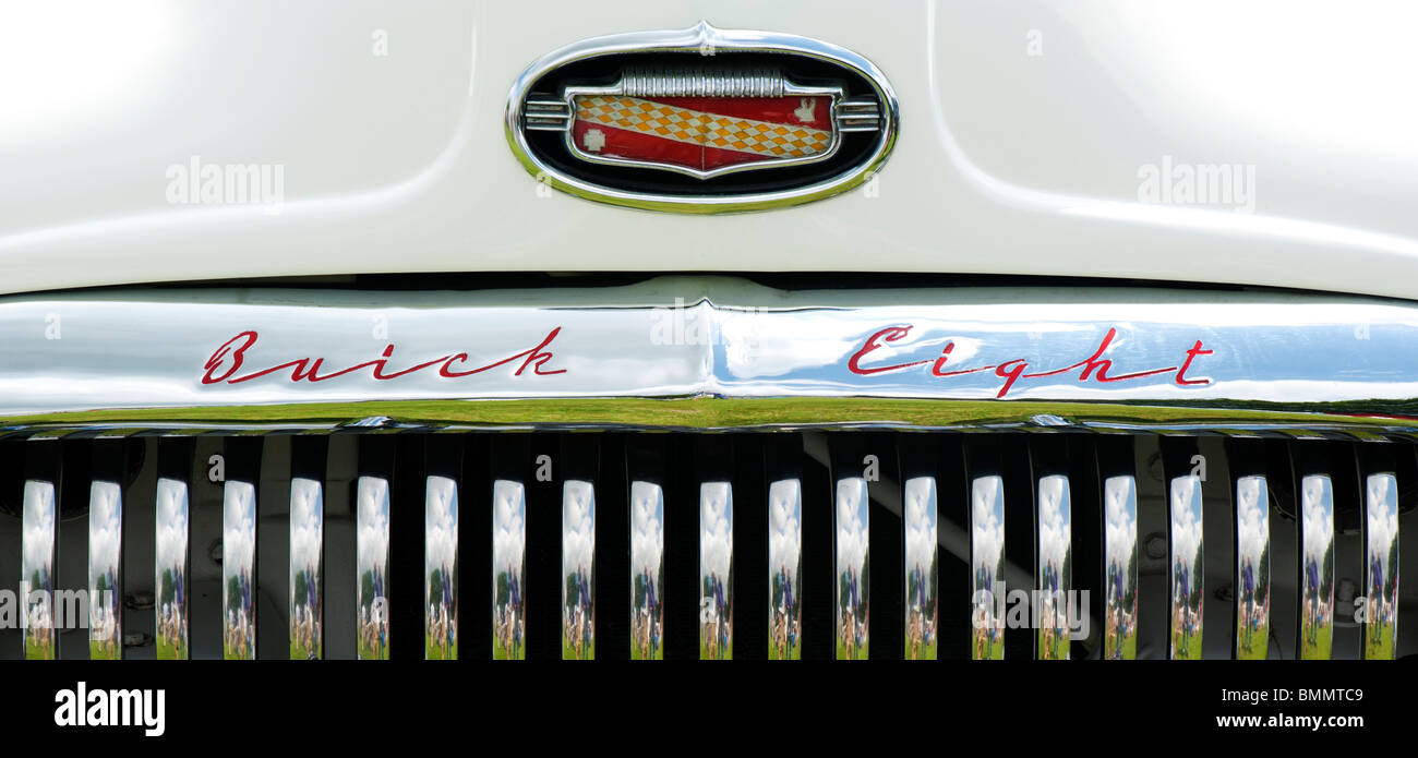 Buick eight front end. Classic American car Stock Photo - Alamy