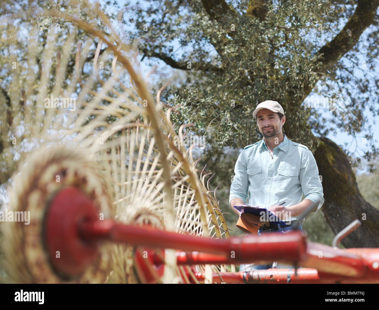 See hay rake hi-res stock photography and images - Alamy