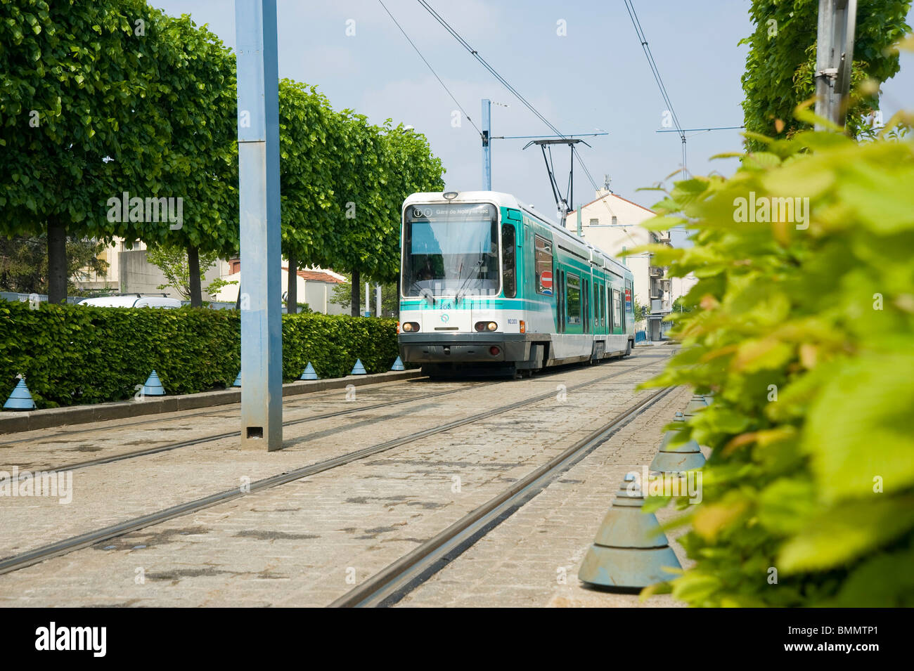 Paris, Tramway T1 Stock Photo - Alamy