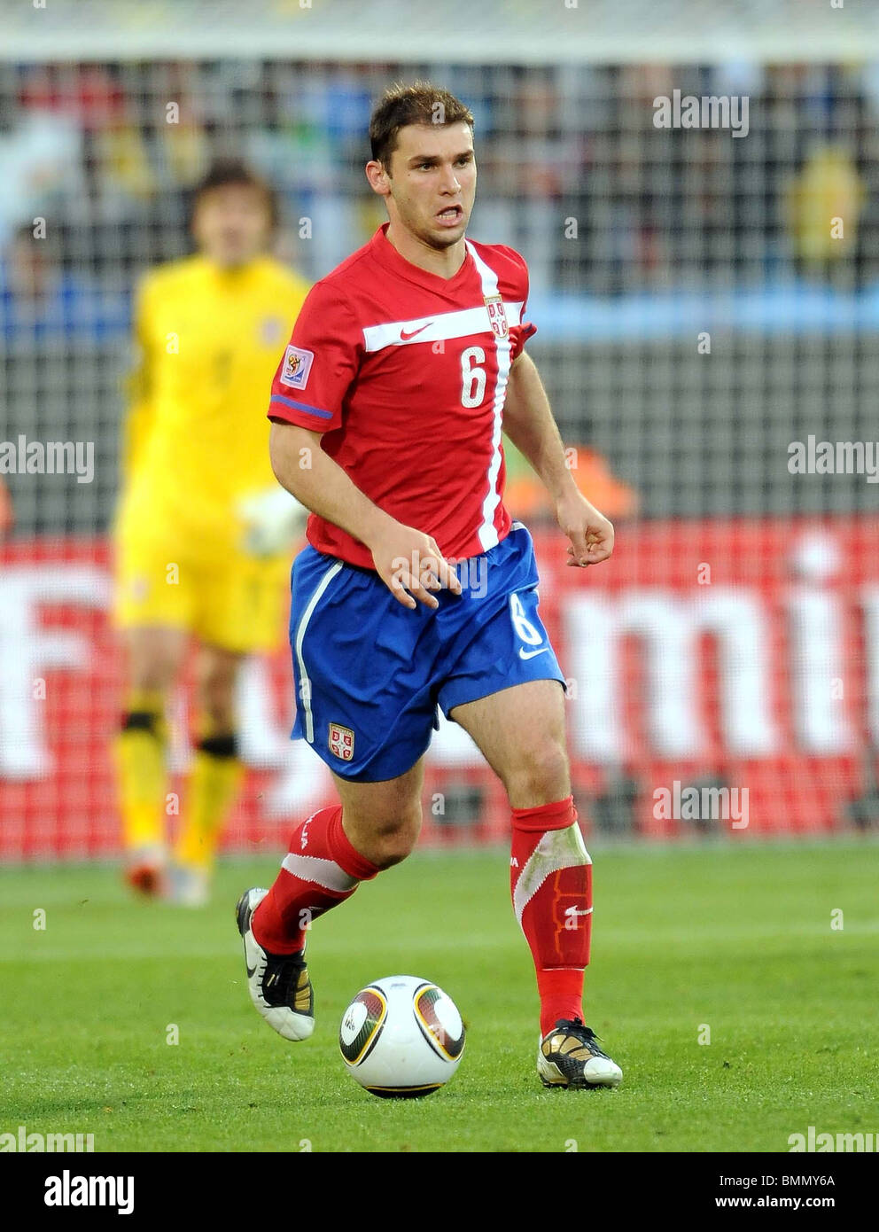 BRANISLAV IVANOVIC SERBIA LOFTUS VERSFELD STADIUM PRETORIA SOUTH AFRICA ...
