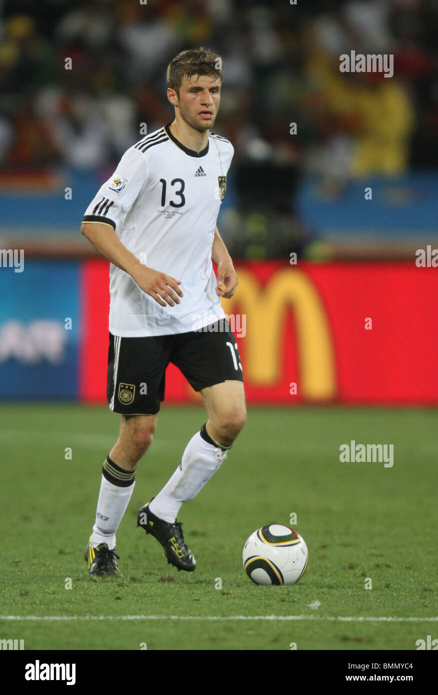 THOMAS MUELLER GERMANY V AUSTRALIA DURBAN STADIUM DURBAN SOUTH AFRICA ...