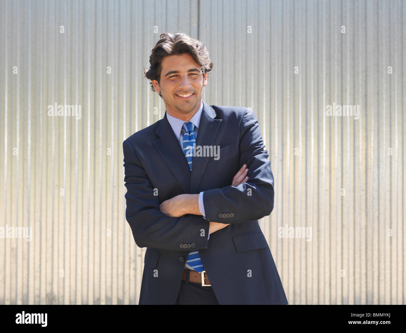 Man folding arm hi-res stock photography and images - Alamy