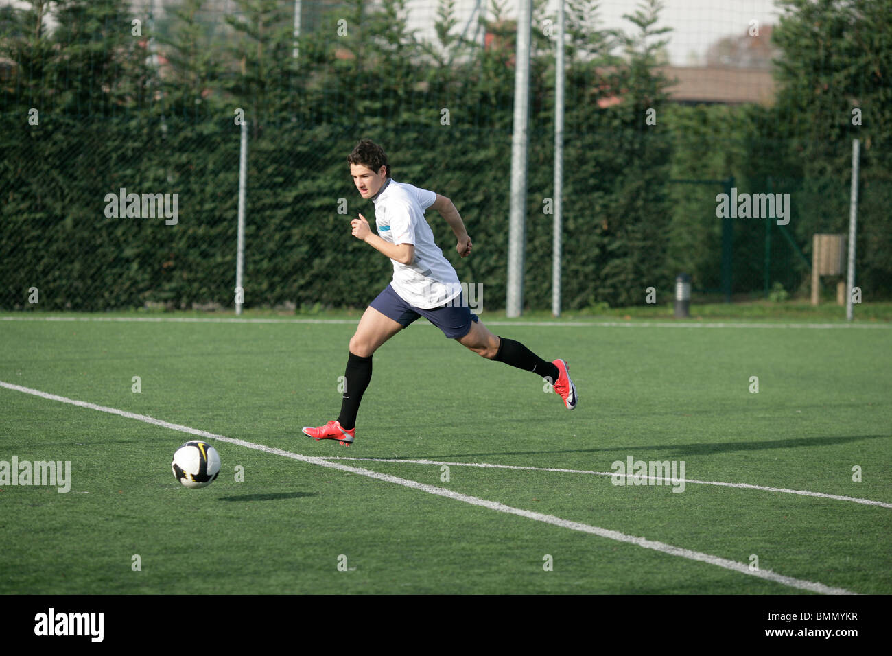 Pato Brazilian Football Star Training Camp Stock Photo - Alamy