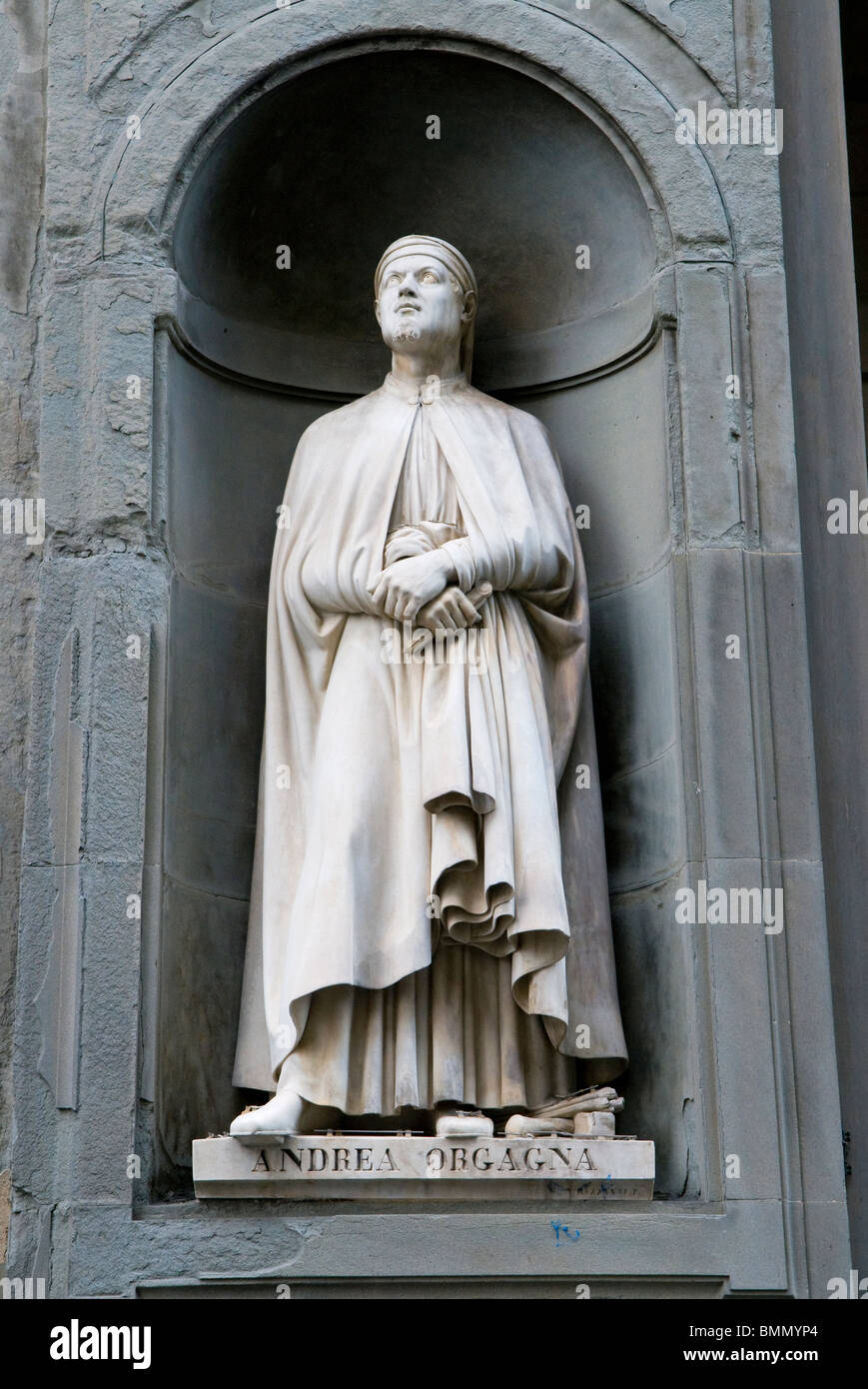 Statue of Andrea Orcagna, Uffizi, Florence (Firenze), UNESCO World ...