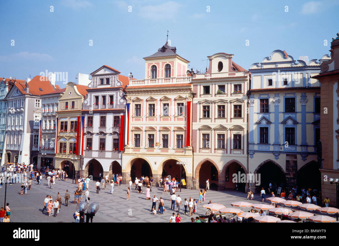 Old Town Square Stock Photo - Alamy