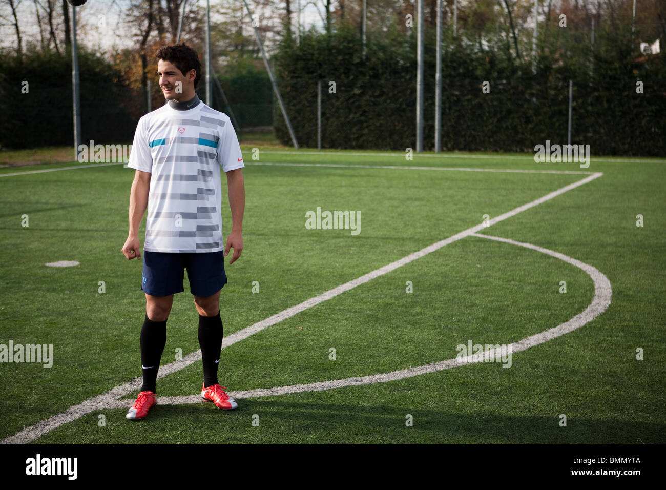 Pato Brazilian Football Star Training Camp Stock Photo - Alamy