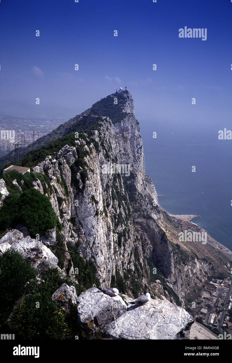 The Rock Of Gibraltar Stock Photo - Alamy