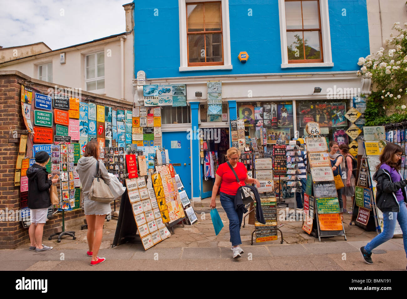 London, England, UK, Small Group People Shopping at Thrift Stores ...