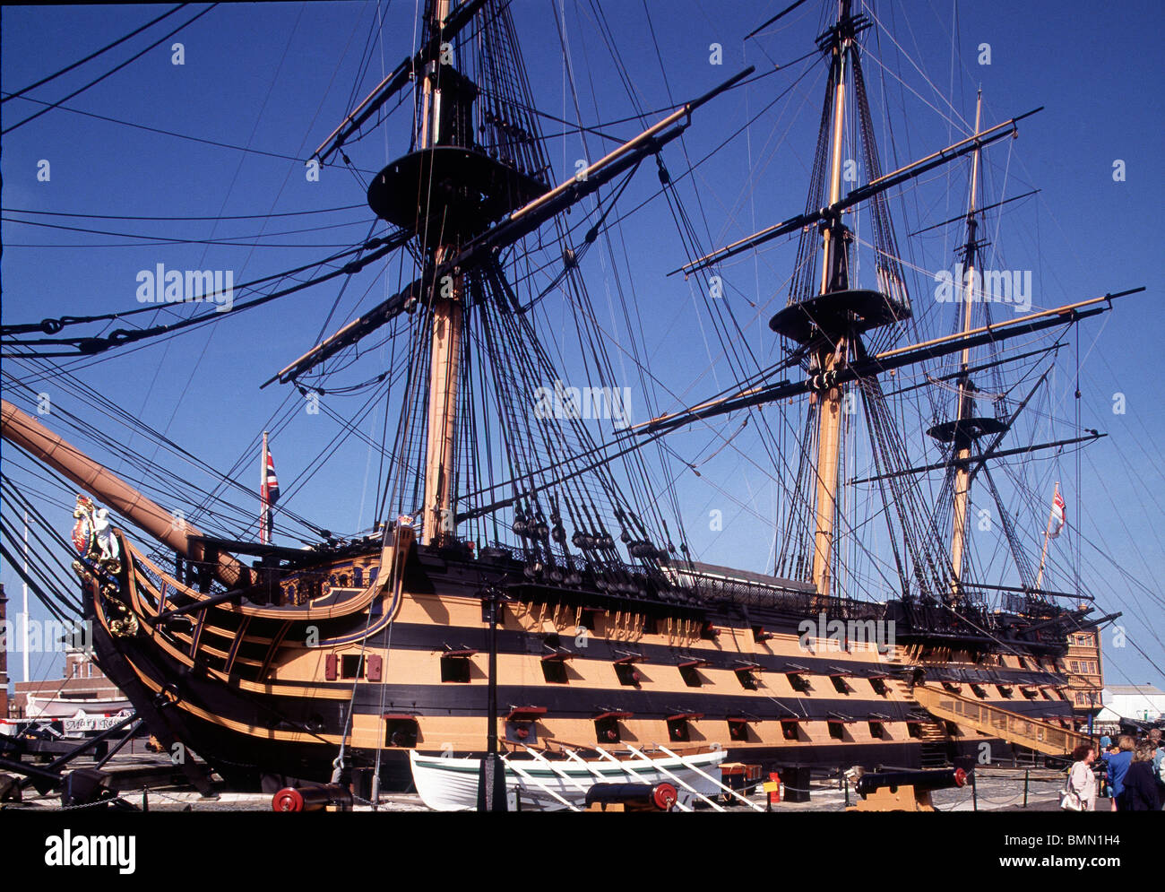 Portsmouth Hms Victory Stock Photo - Alamy
