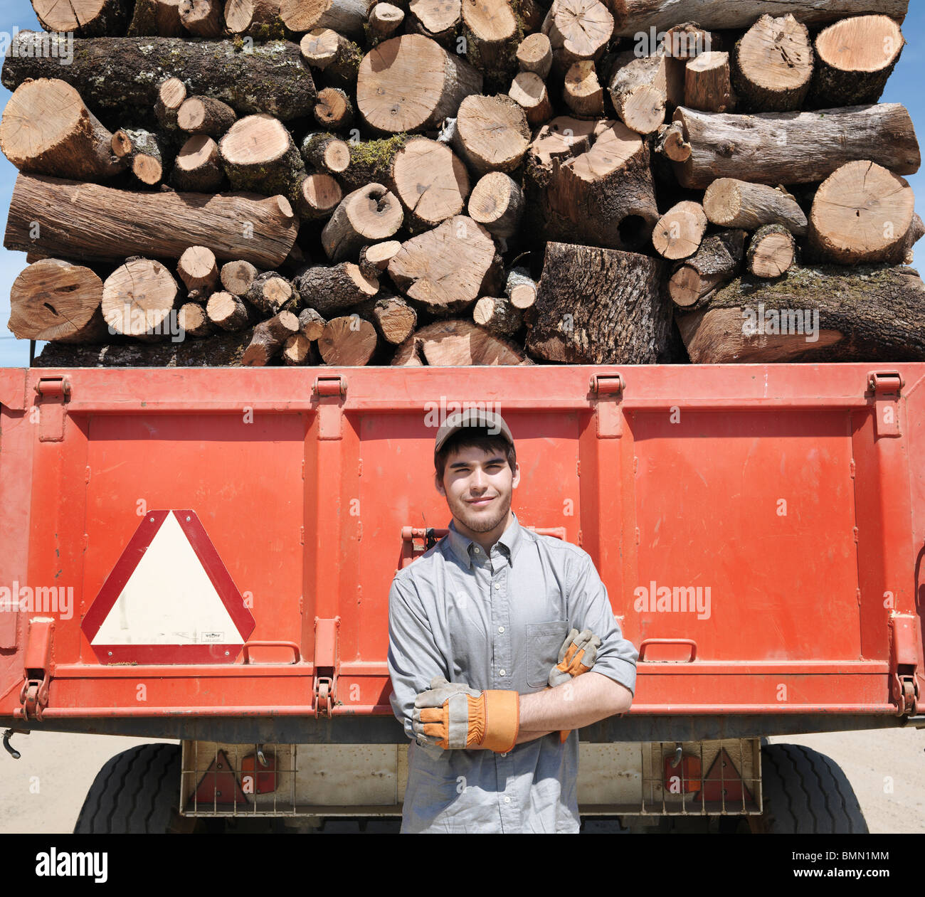 Log lorry hi-res stock photography and images - Alamy