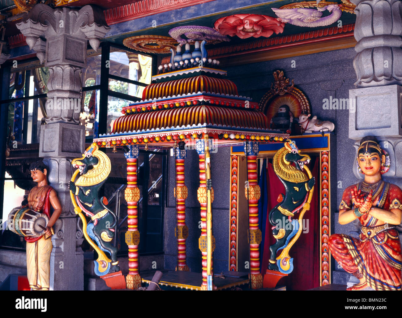 Colombo, Hindu Temple Stock Photo - Alamy