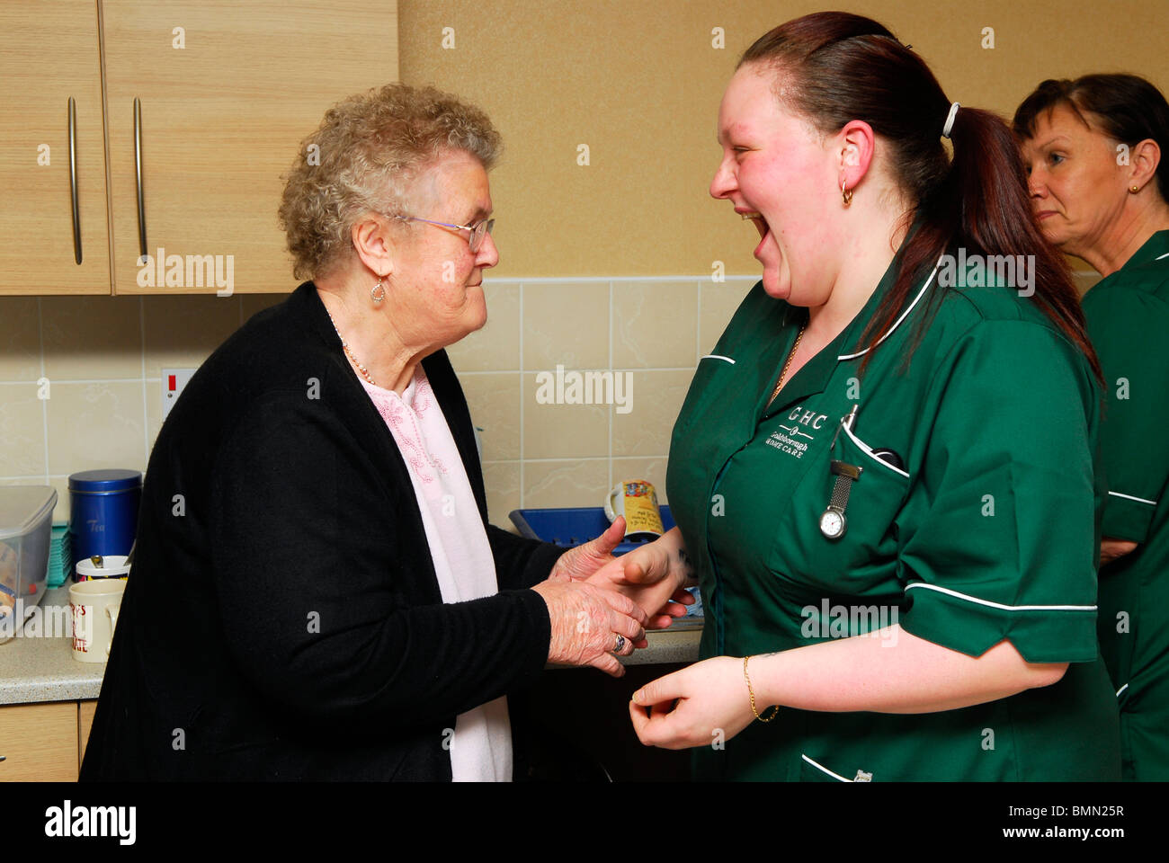 Elderly resident old peoples home hi-res stock photography and images ...