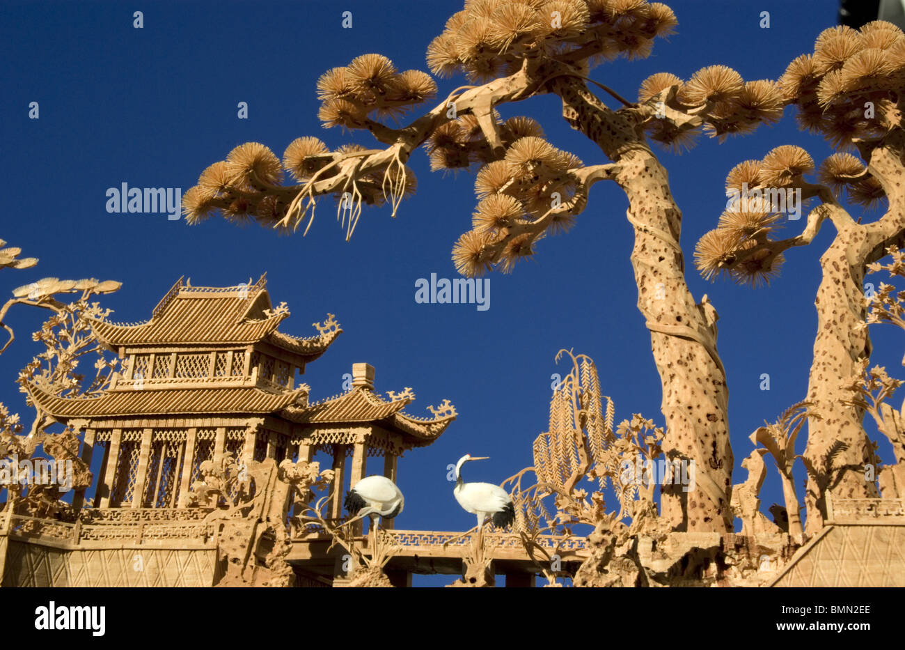 Chinese Cork Ornament Stock Photo - Alamy