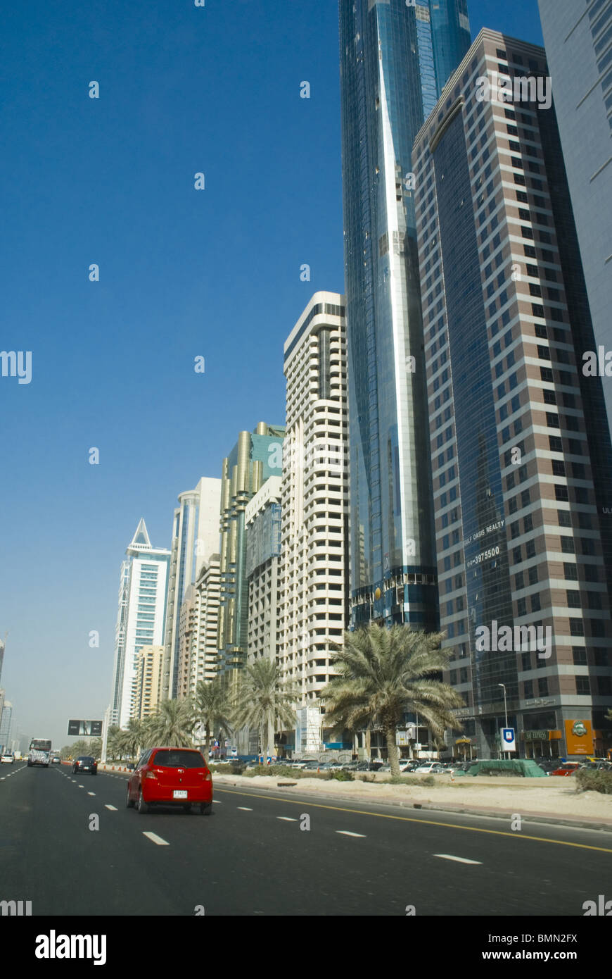 Dubai, Urban Roads Stock Photo - Alamy