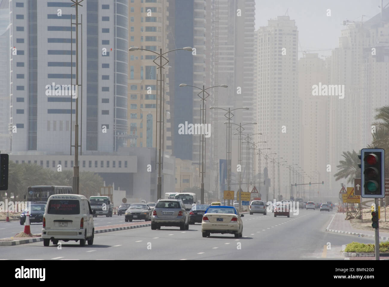 Dubai, Urban Roads Stock Photo - Alamy