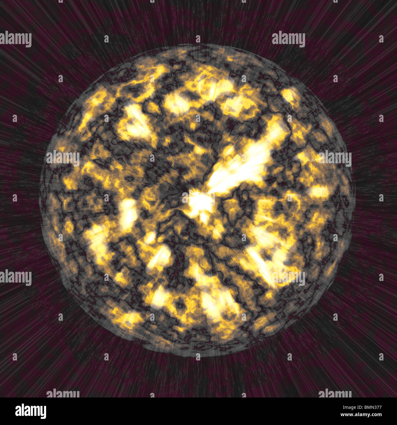 Incoming Heavy Explosion... A symbol for danger Stock Photo - Alamy