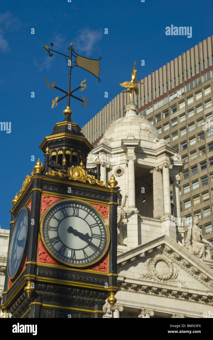 London, Victoria, Victoria Palace Theatre, Little Ben Clock Tower Stock ...