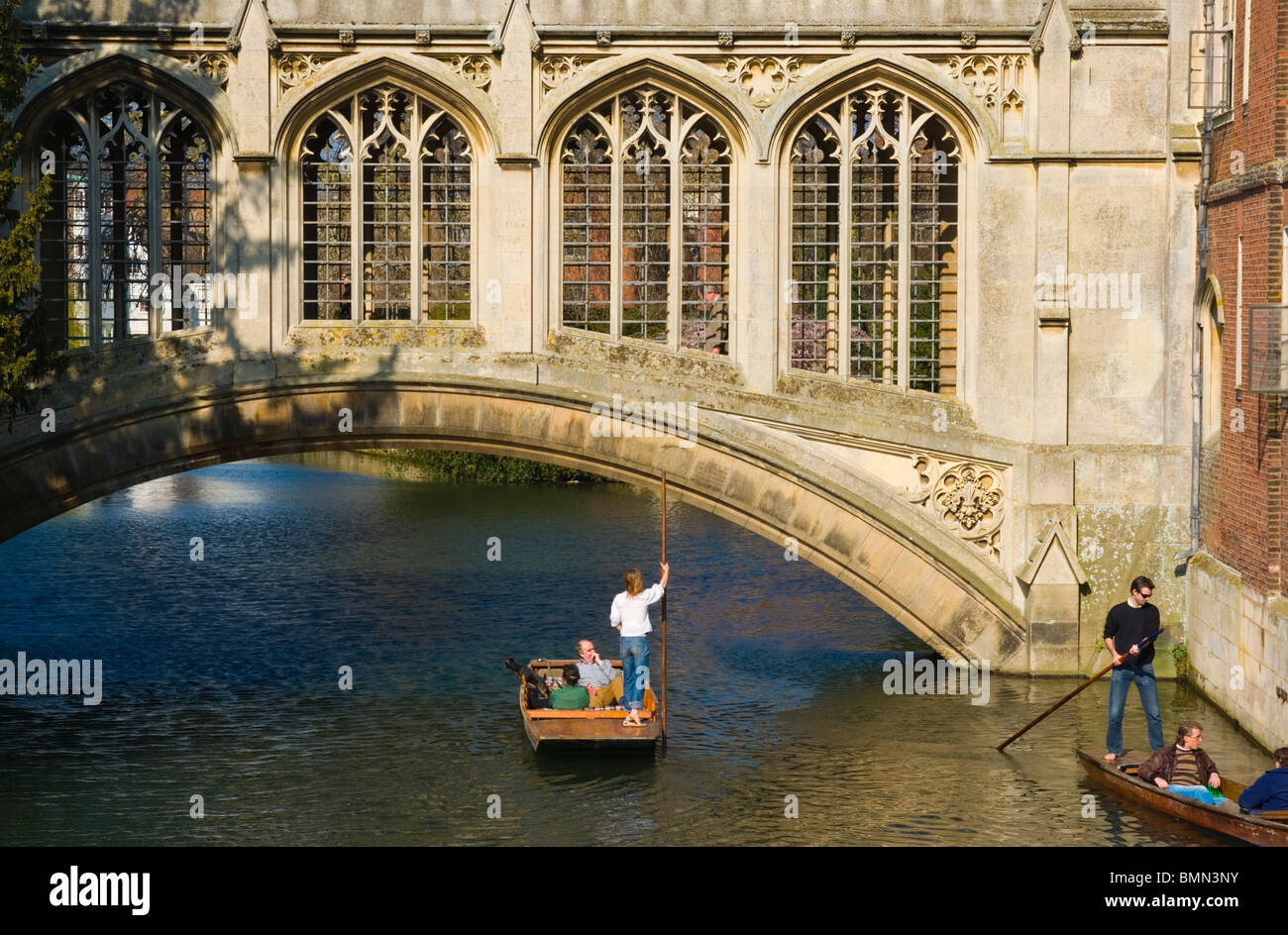 Cambridge, Bridge Of Sighs Stock Photo - Alamy