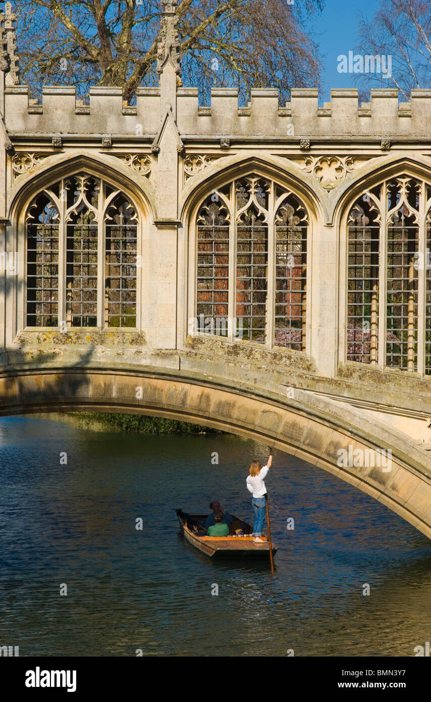 Cambridge, Bridge Of Sighs Stock Photo - Alamy