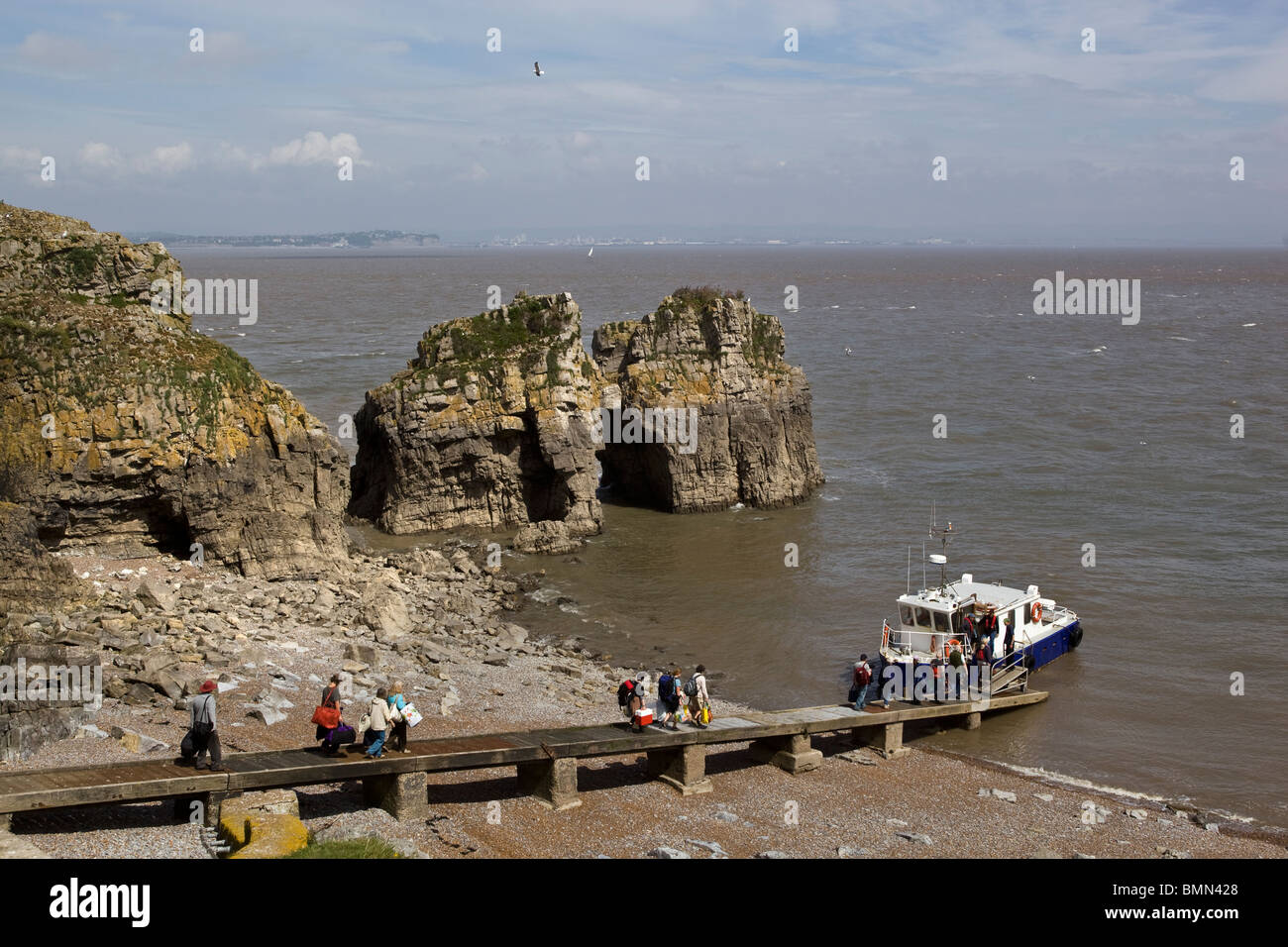 Flat Holm Island South Wales Stock Photo - Alamy