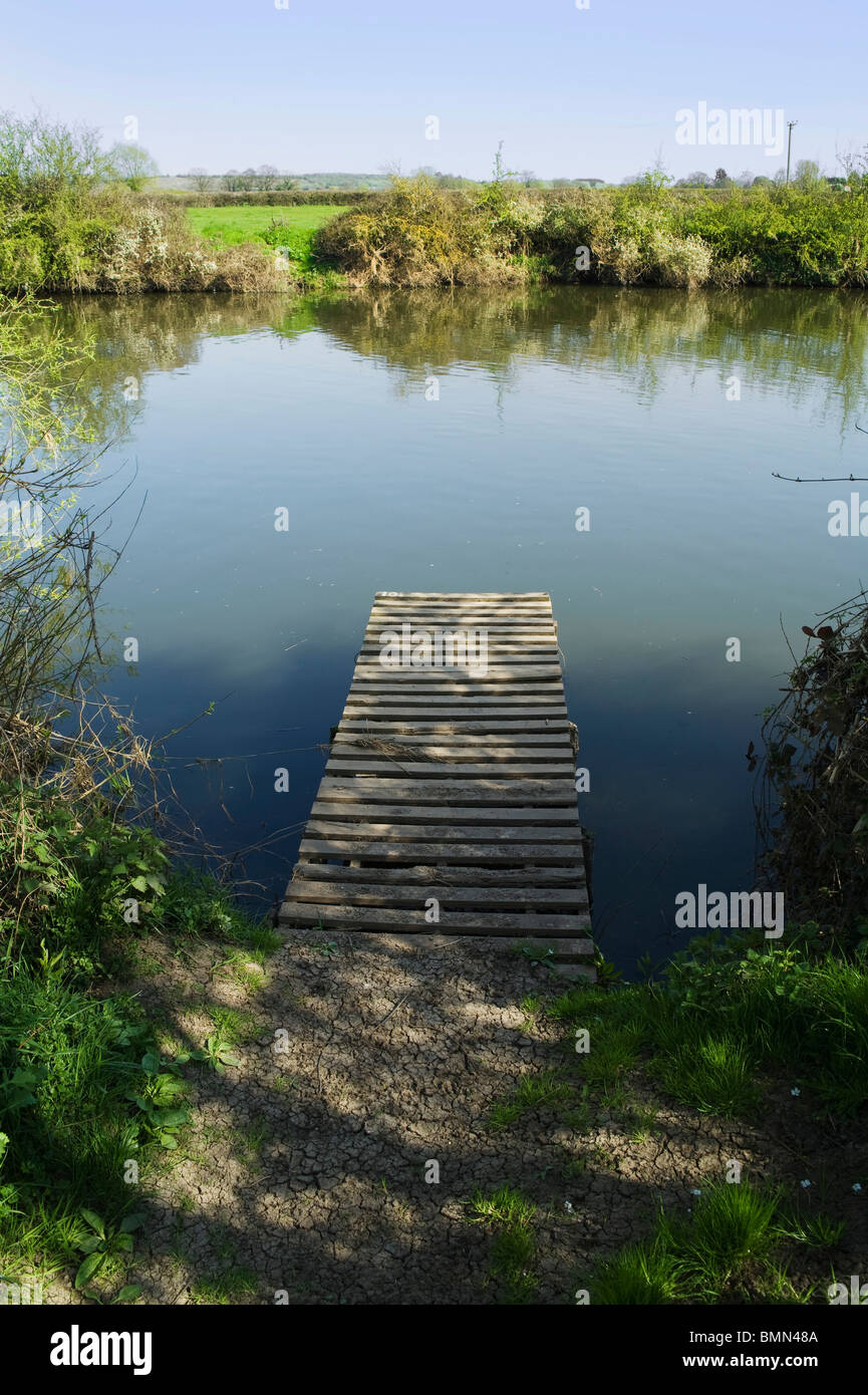 river avon evesham worcestershire england uk Stock Photo - Alamy