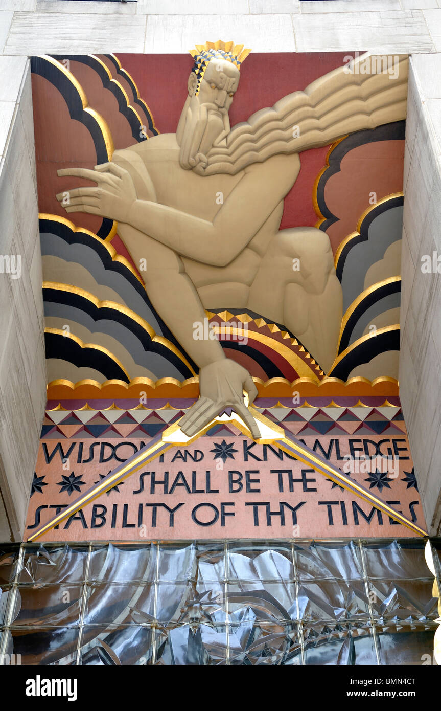 "Wisdom & Knowledge Shall be the Stability of thy Times Stock Photo ...