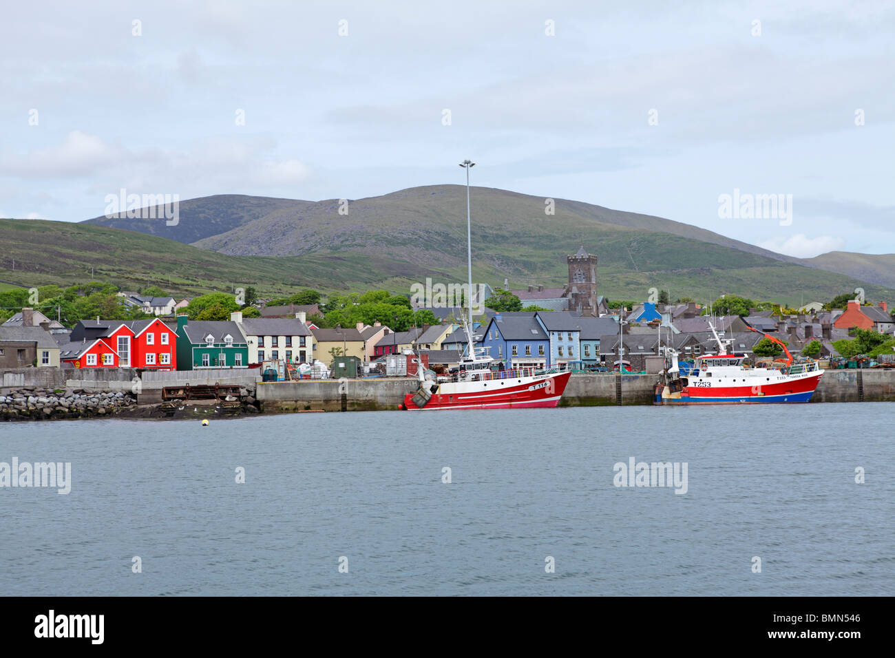 Dingle Harbour, Dingle Peninsula, Co. Kerry, Republic of Ireland Stock ...