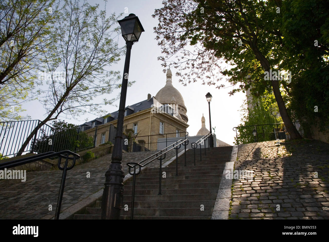 Famous steps montmartre paris france hi-res stock photography and ...