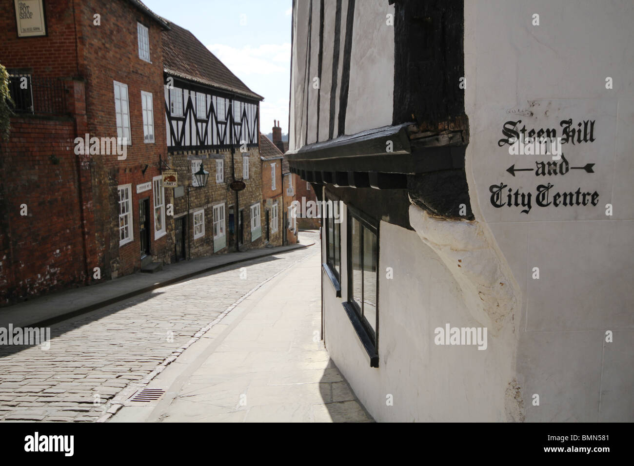 Bailgate lincoln city hi-res stock photography and images - Alamy