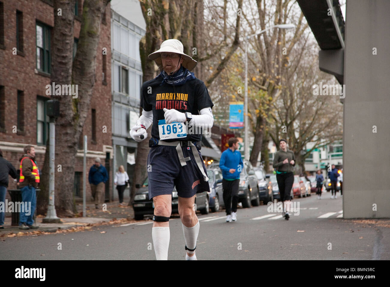 Seattle marathon run hi-res stock photography and images - Alamy