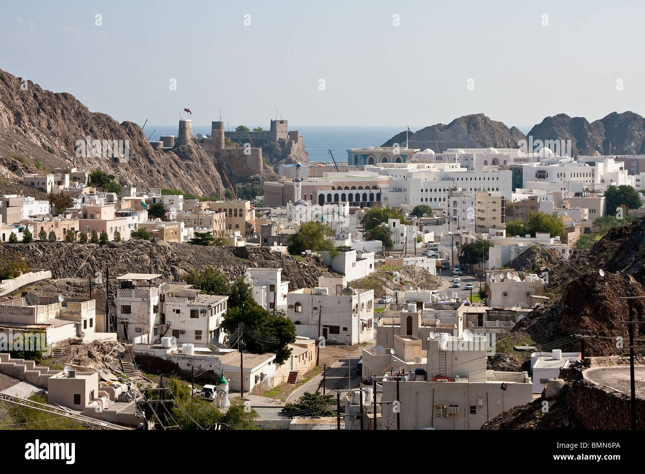 Muscat Old Town Stock Photo - Alamy