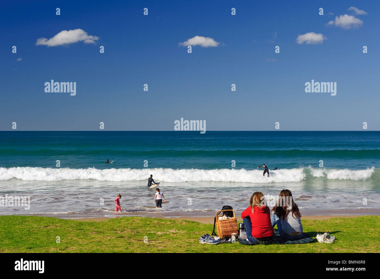 Great Ocean Road Lorne Beach Stock Photo - Alamy