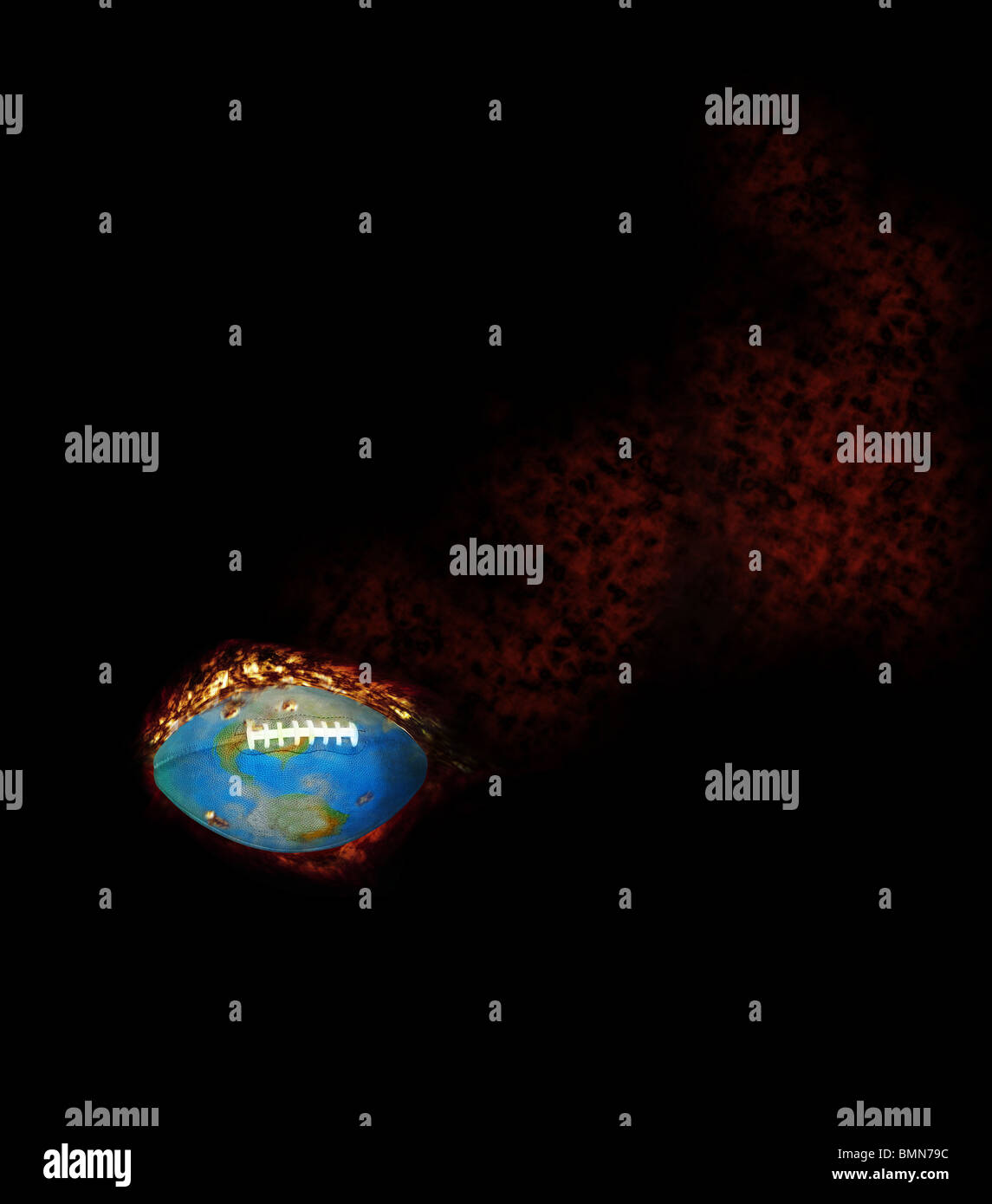 Fire ball oval hi-res stock photography and images - Alamy