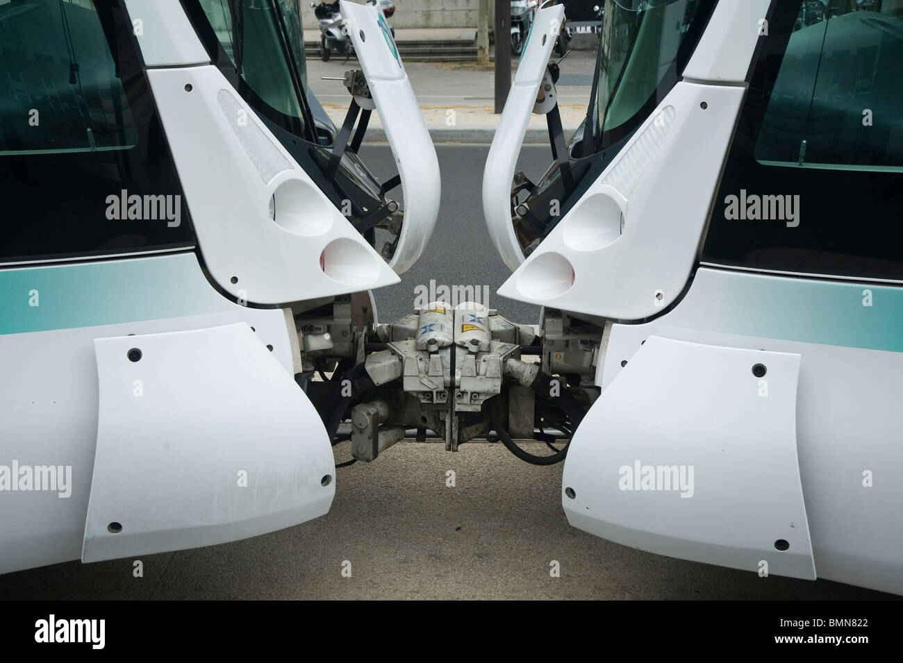 Paris, Tramway T2 Stock Photo - Alamy