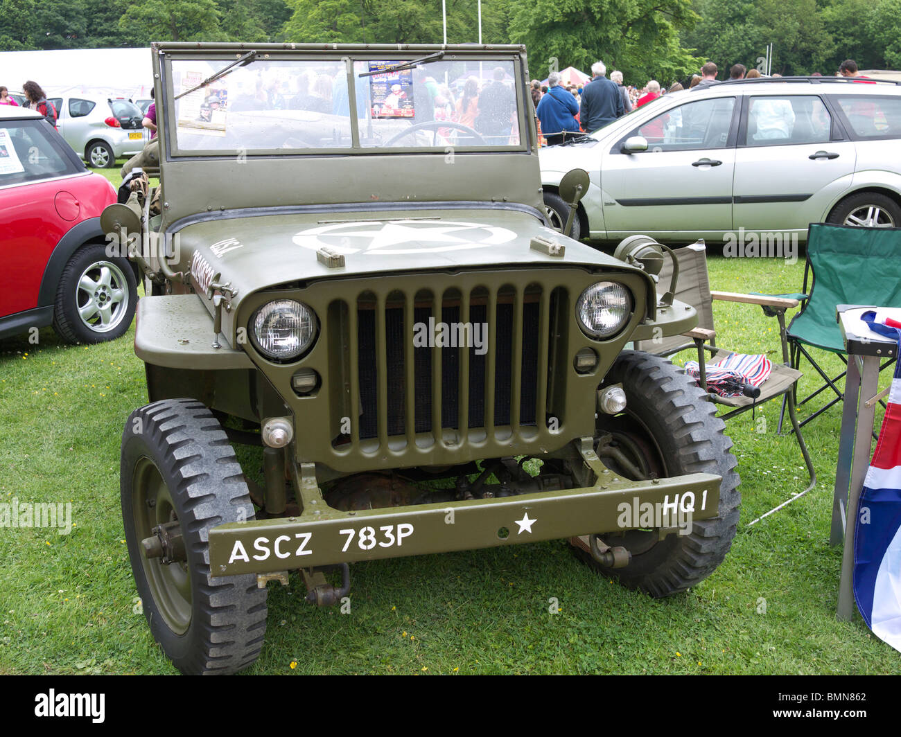 Willeys Jeep at the Saddleworth summer fair.England, UK Stock Photo - Alamy